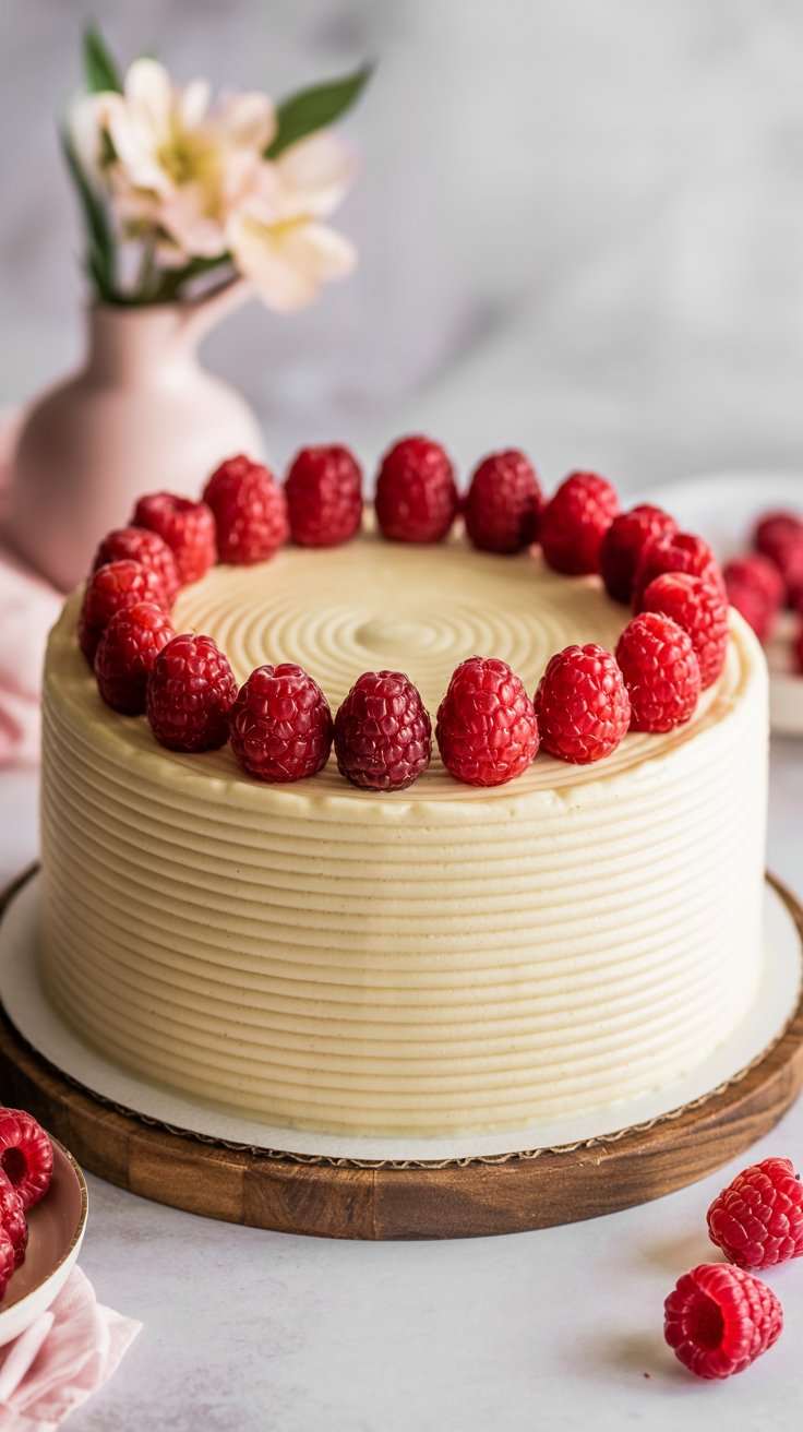 White Chocolate Raspberry Dream Cake Recipe – Hearty Mom Recipes